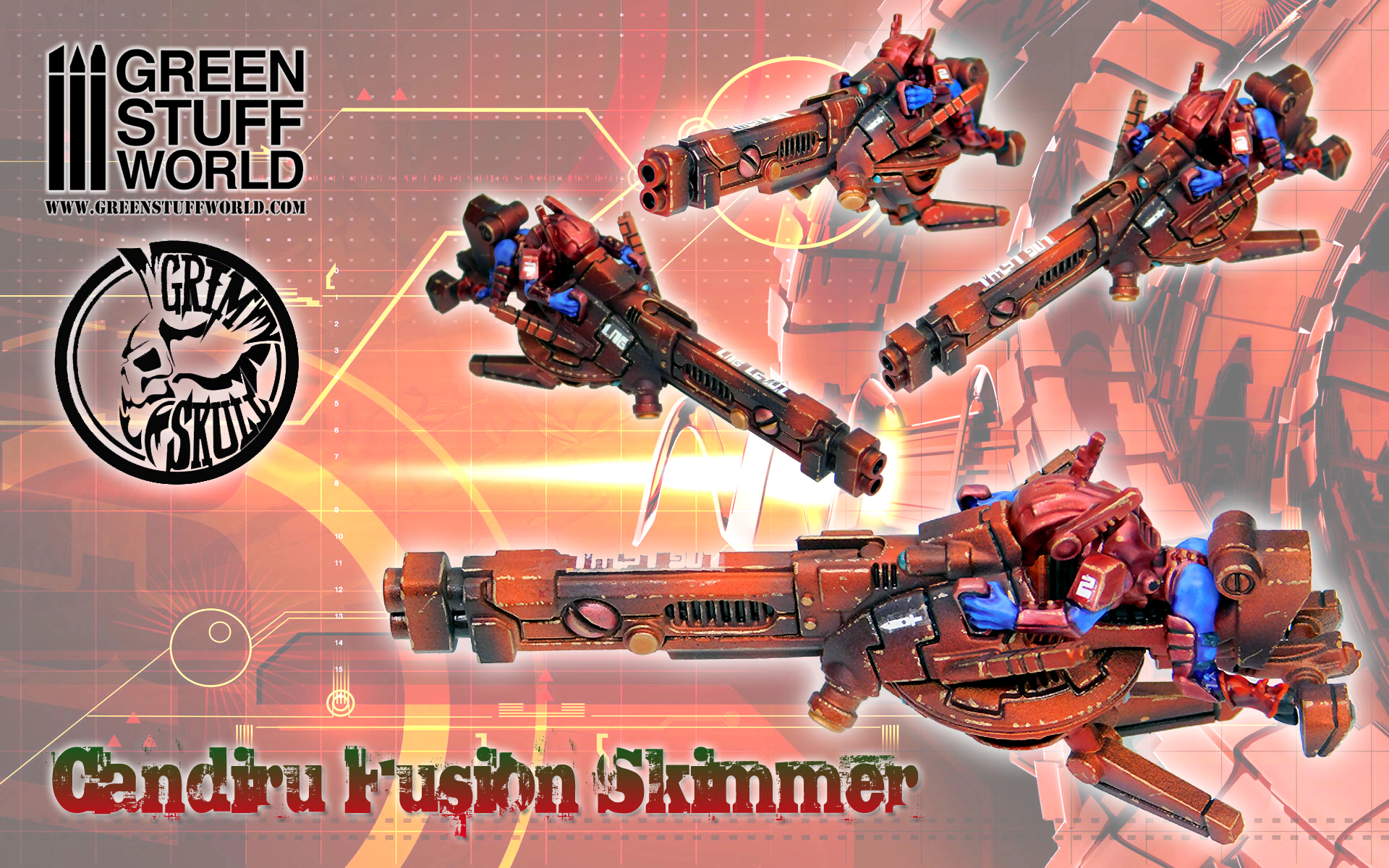 Candiru Fusion Skimmer painting or modeling tutorial | Creative