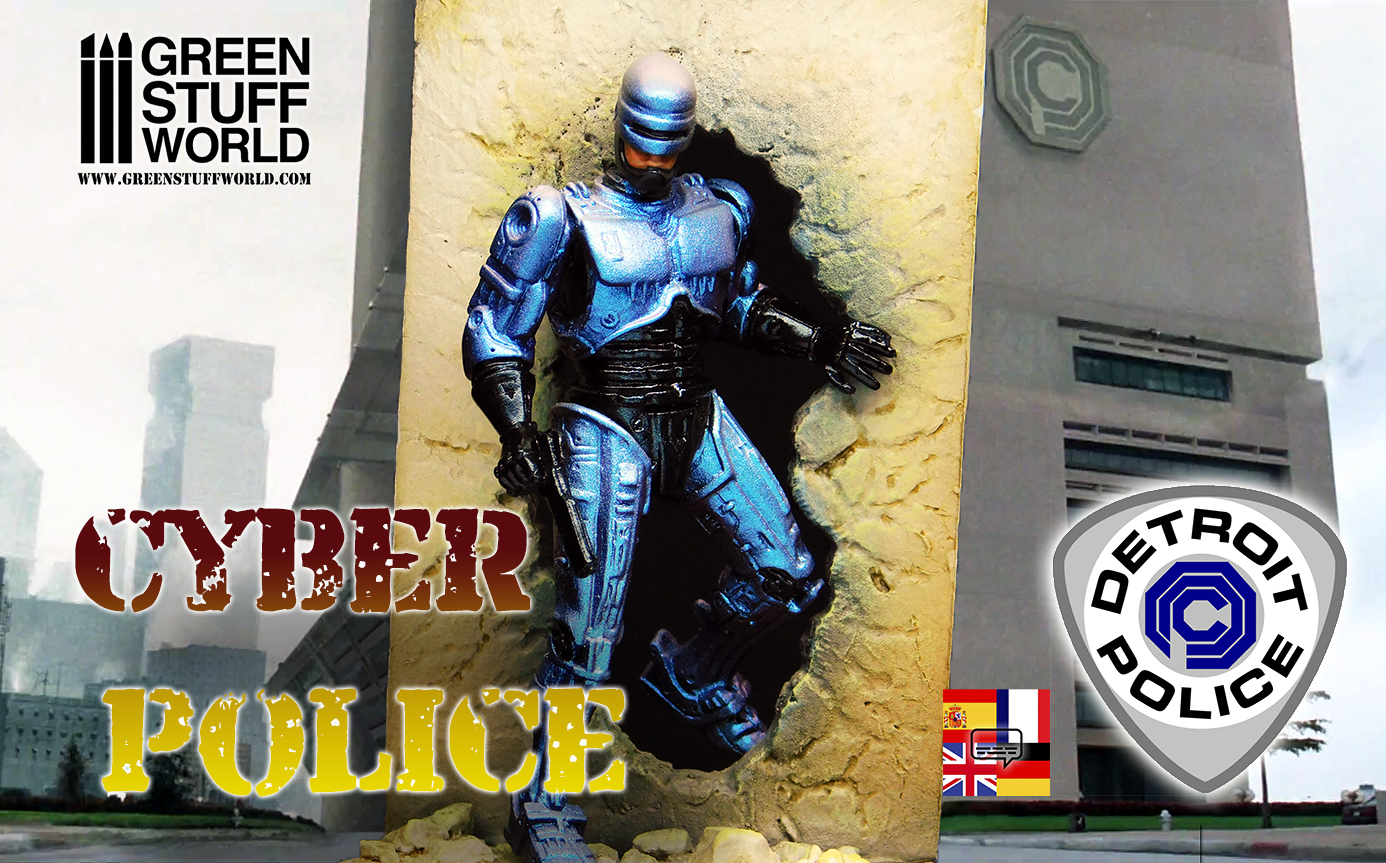Cyber Police tutoriel de peinture ou de modelage | Creative
