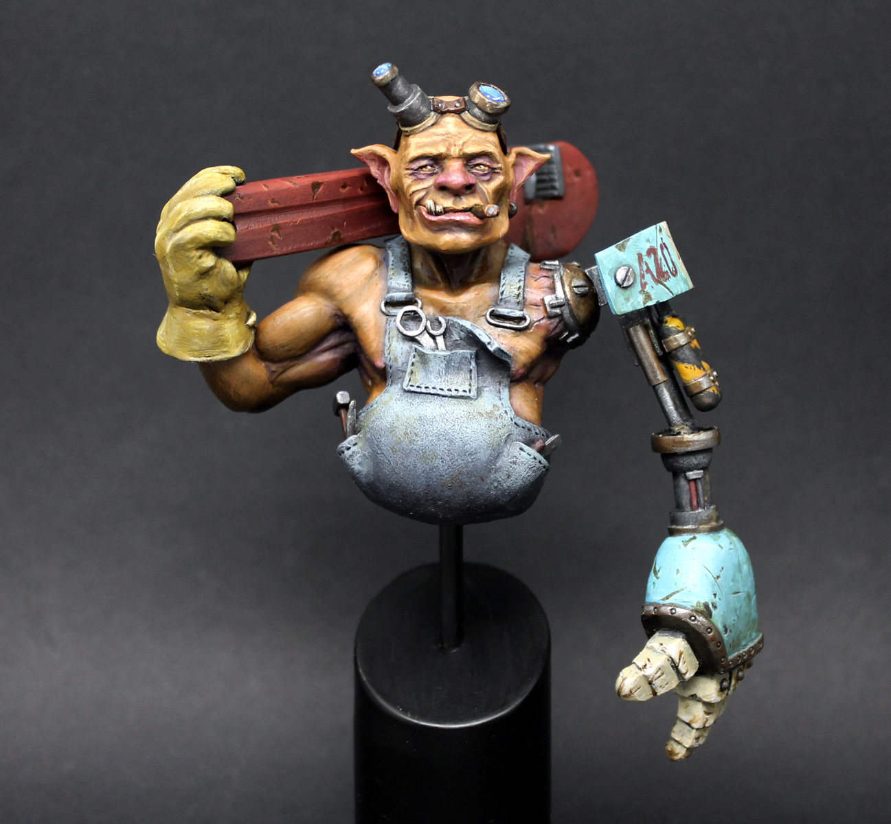 Mechanic Ork painting or modeling tutorial | Creative