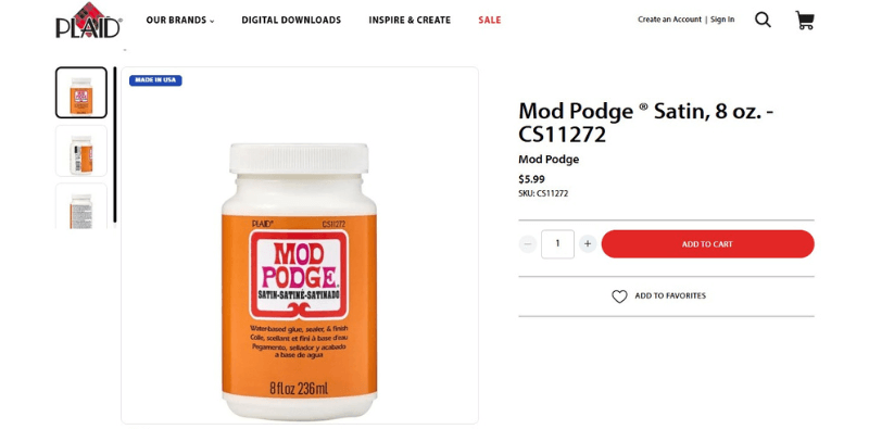 Mod Podge vs Medium Decoupage - Comparison