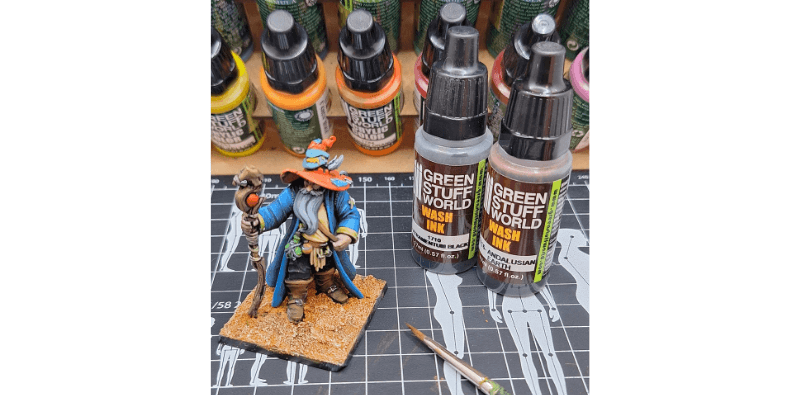 Decorar peanas de modelismo - Tutorial