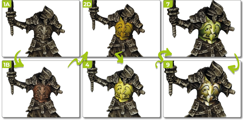 Painting Gold NMM technique - Advanced Painting Tutorial