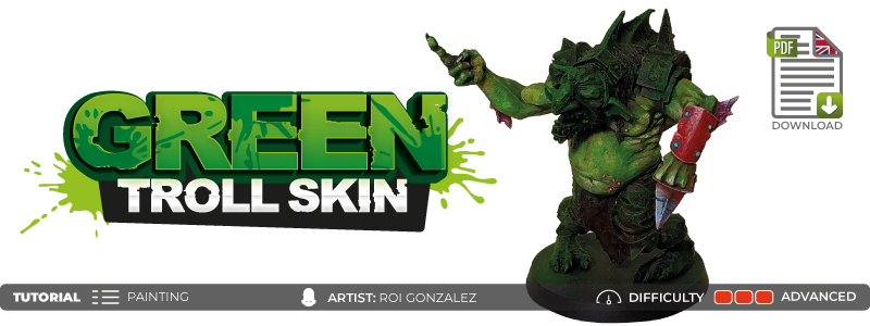 Paint green troll skin- Advanced tutorial