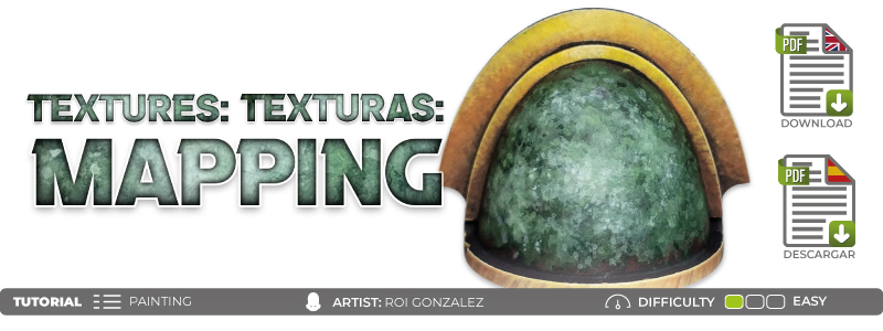 How to apply the mapping paint effect on miniatures?