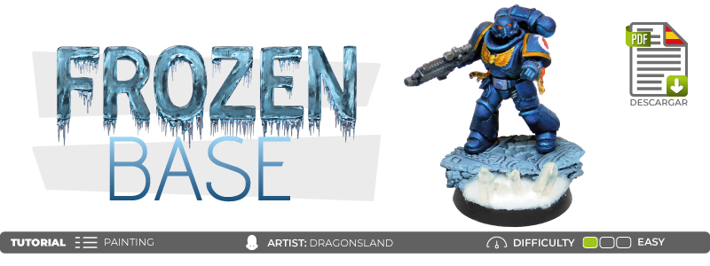 Frozen bases for miniatures - Easy tutorial