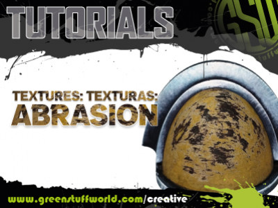Paint Abrasion Texture on Miniatures - Tutorial