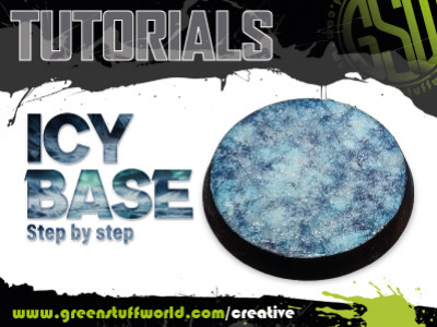 How to make ice bases warhammer?